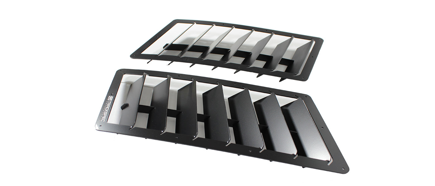 Universal Racing Hood Louver 15 × 8 Inch | High-Flow Vent Kit