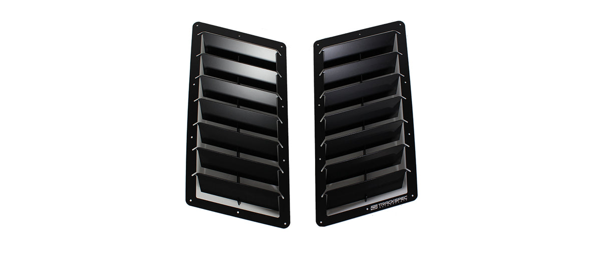 Universal Racing Hood Louver 15 × 8 Inch | High-Flow Vent Kit